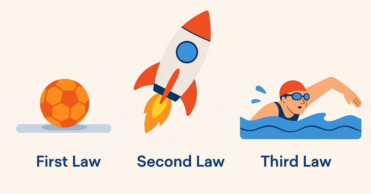 Newton's Laws of Motion Explained: First, Second & Third Law